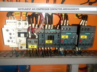 Elgi Instrument air compressor Electrical and control wiring | PPTX