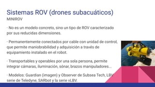 Batimetría con drones: vehículos y sensores | PDF
