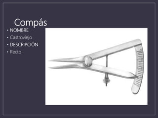Instrumental cirugia oftalmologica | PPTX