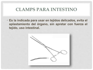 Instrumental de cirugía abdominal para estudiantes de enfermería | PPTX