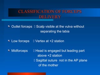 Instrumental deliveries | PPT