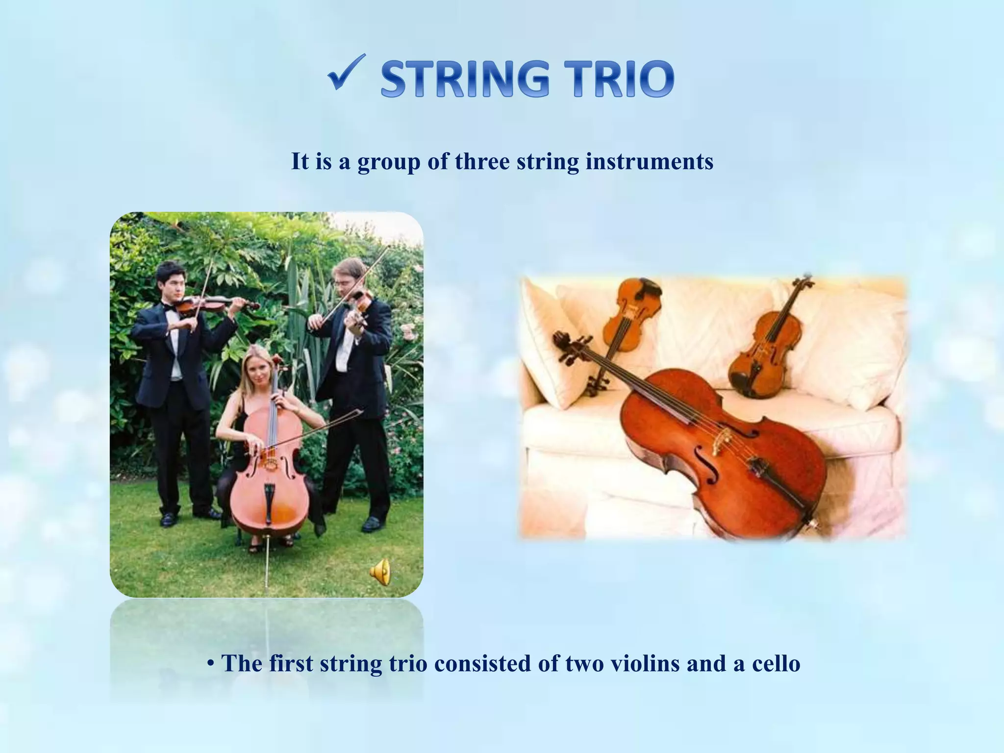 Instrumental groups | PPTX