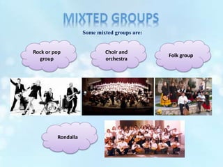 Instrumental groups | PPTX
