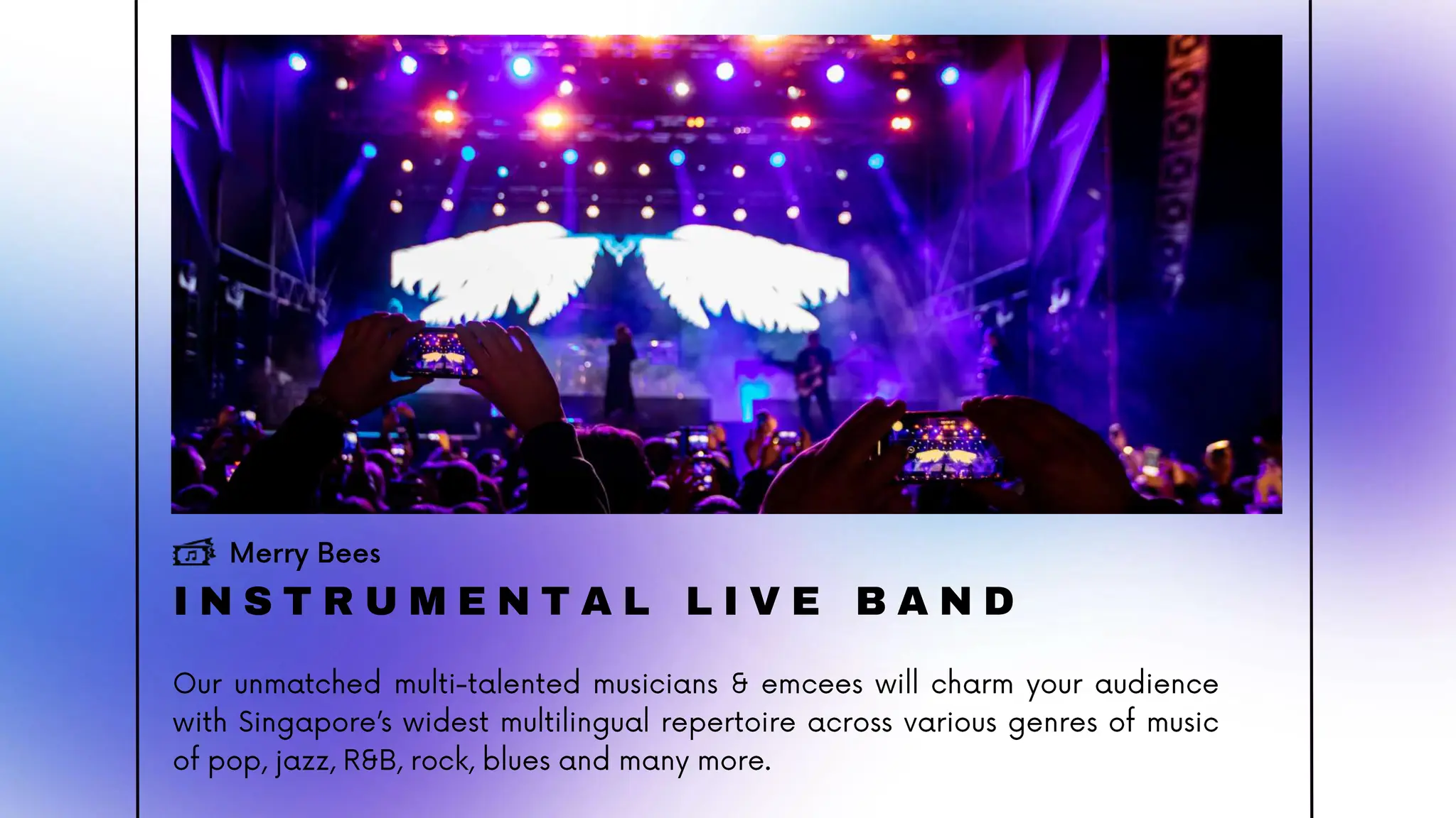 Instrumental live band | PPT