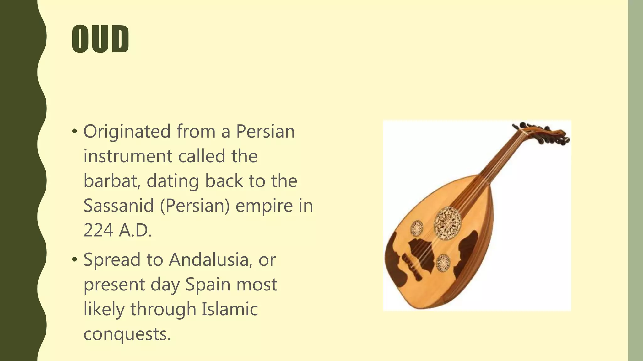 Instrumental music in israel | PPTX