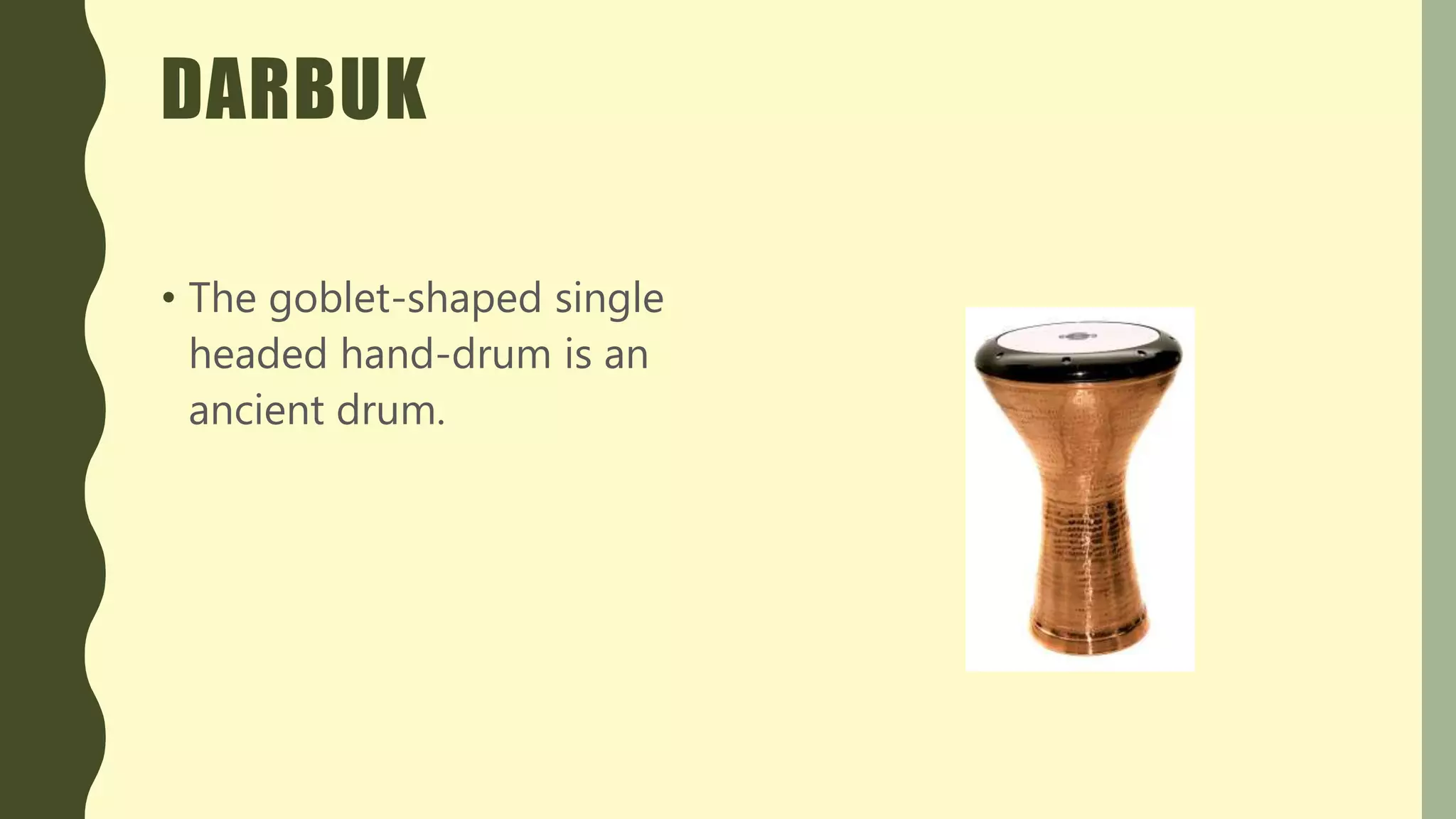 Instrumental music in israel | PPTX