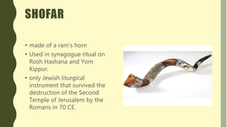 Instrumental music in israel | PPTX