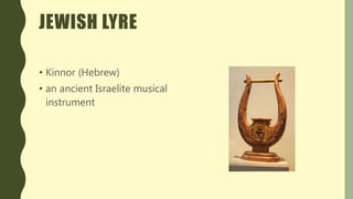 Instrumental music in israel | PPTX