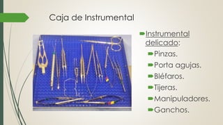 instrumental oftalmología | PDF