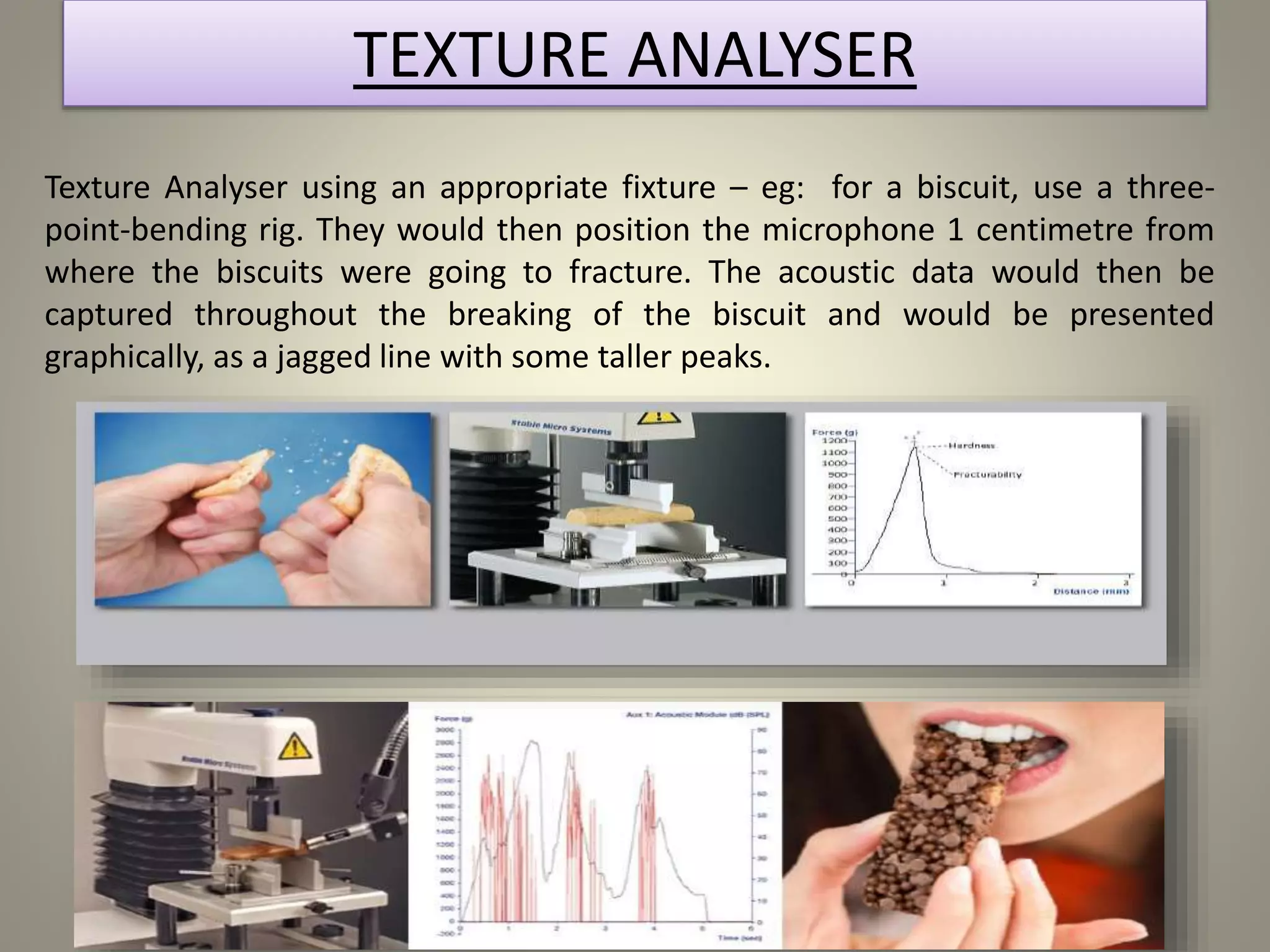 Instrumental sensory analysis of food quality | PPTX