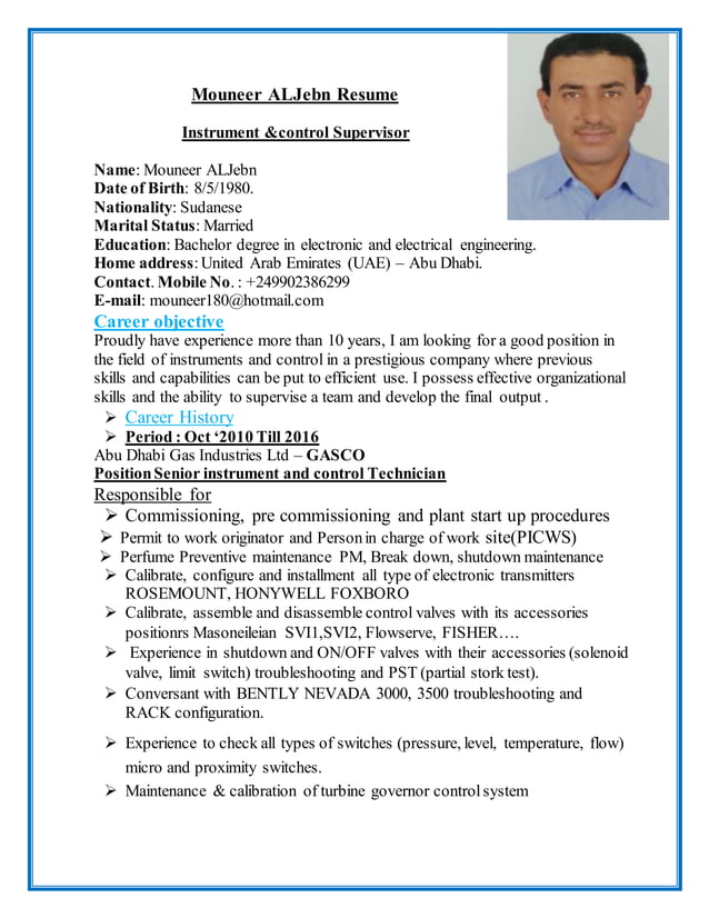 Mouneer ALjebn CV | PDF