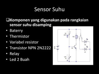 Rangkaian Sensor dan Sistem alat ukur | PPT