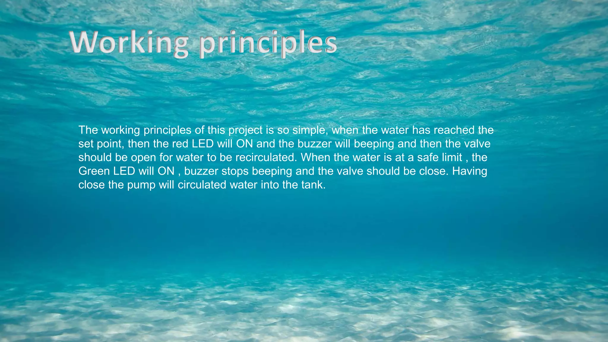 Water Level Tank with Ultrasonic ft. Arduino | PPTX