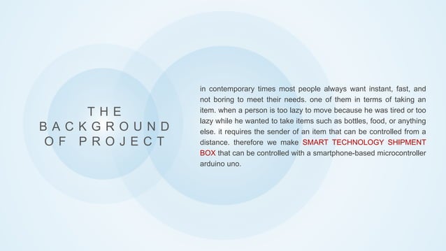 Easy Arduino Project - Smart Shipment Box(Home Automation) | PPT