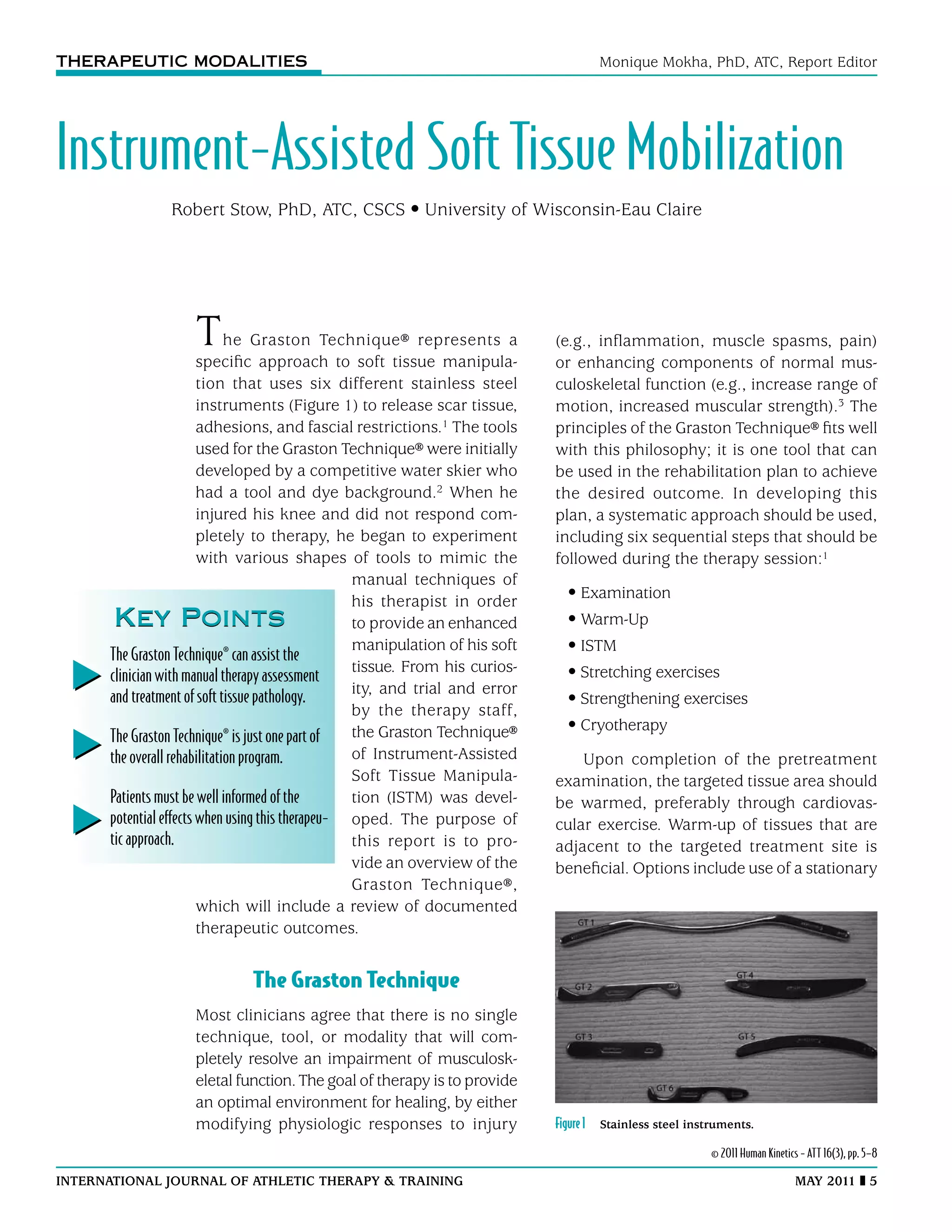 Instrument-Assisted Soft-Tissue Mobilization | PDF