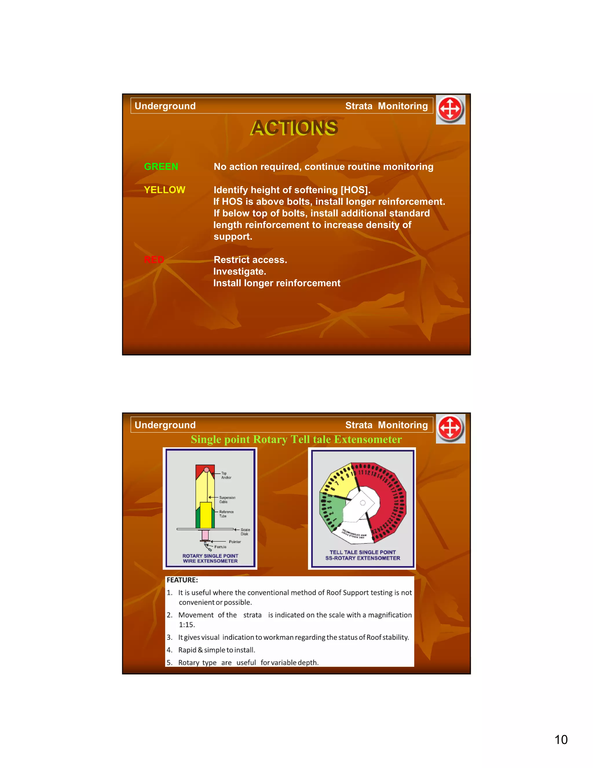 strata monitoring Instrumentation | PDF