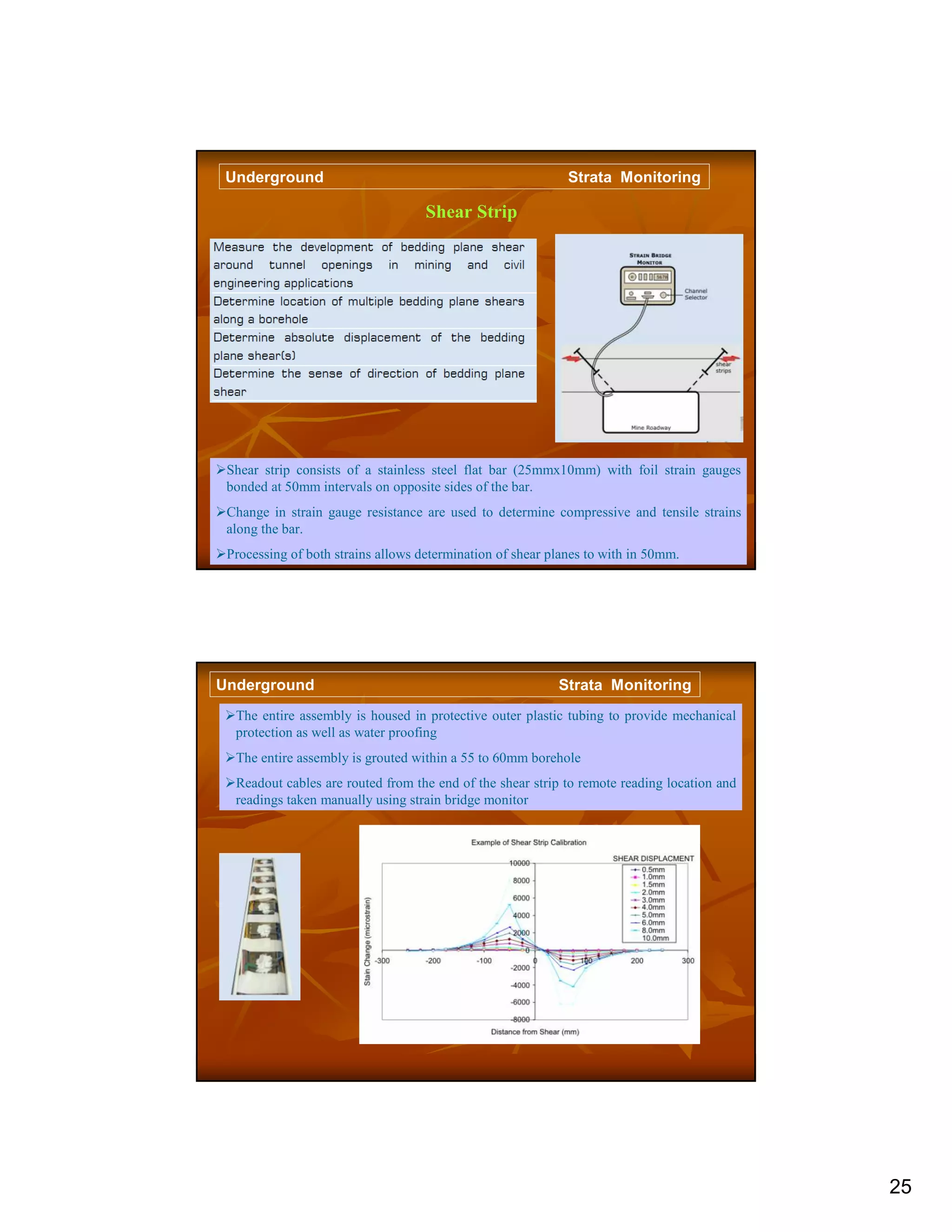 strata monitoring Instrumentation | PDF