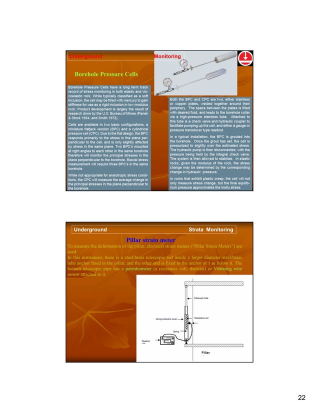strata monitoring Instrumentation | PDF | Geology | Science