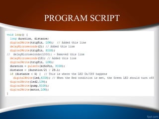 AUTOMATIC IRRIGATION SYSTEM USING ARDUINO UNO | PPT