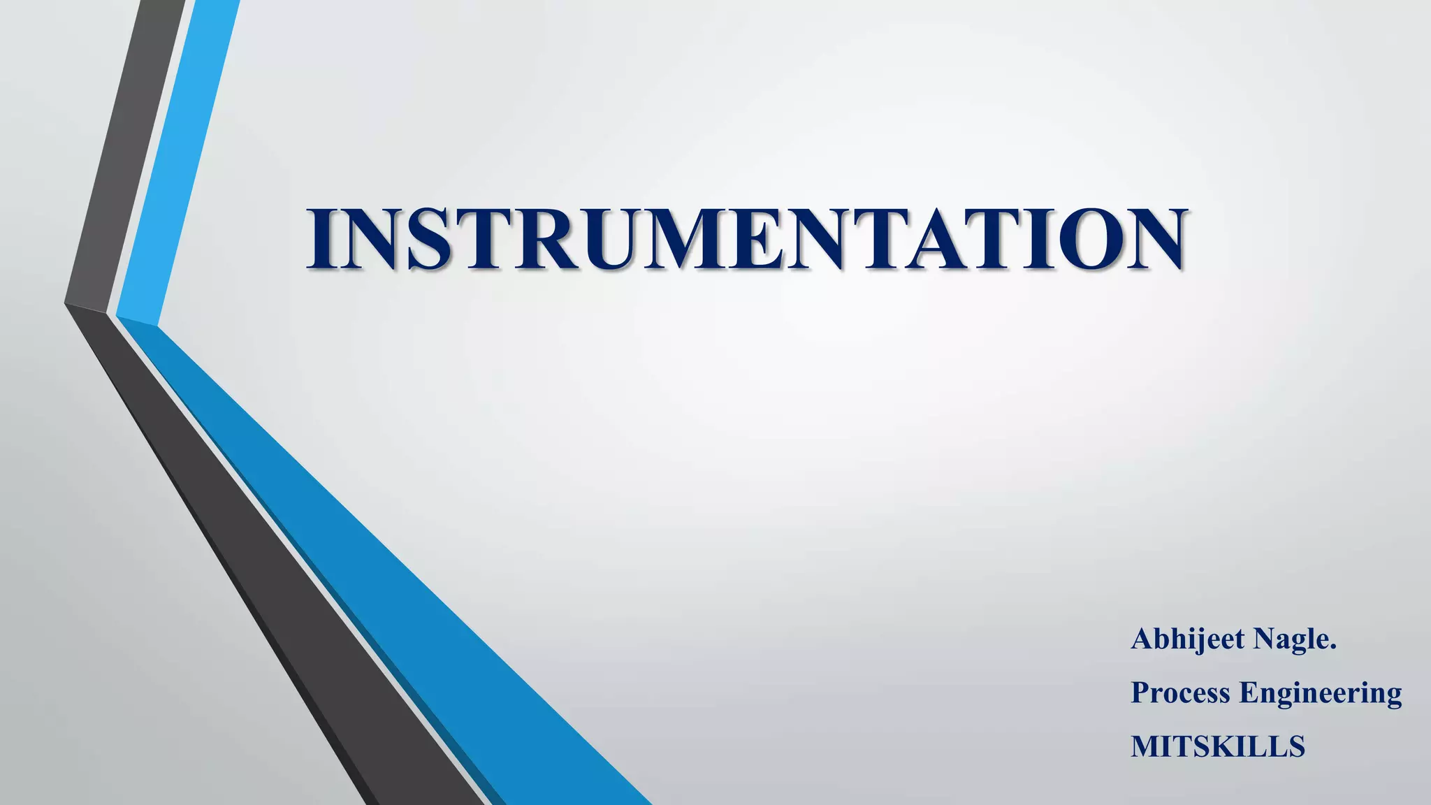 Tempearture and Flow Instrumentation | PPT