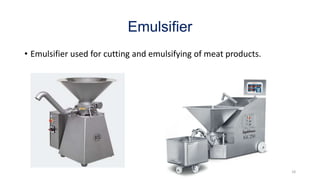 INSTRUMENTATION NEEDS FOR FOOD PROCESSING INDUSTRY | PPTX