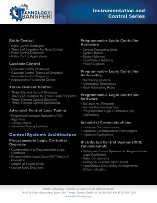 Instrumentation and control series | PDF