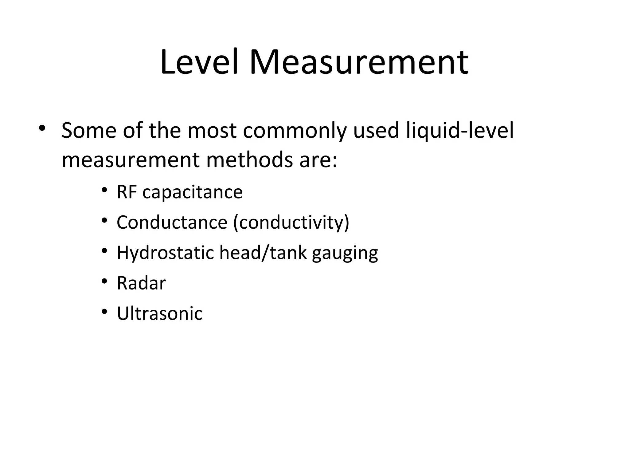 Basics Of Instrumentation | PPS