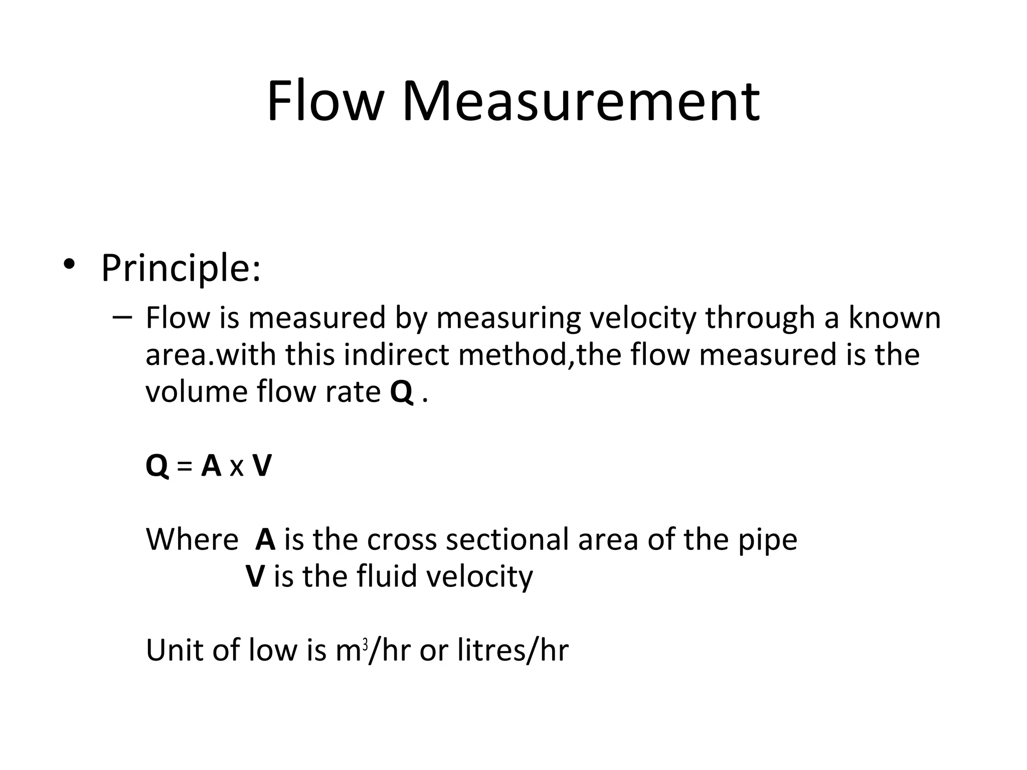 Basics Of Instrumentation | PPS