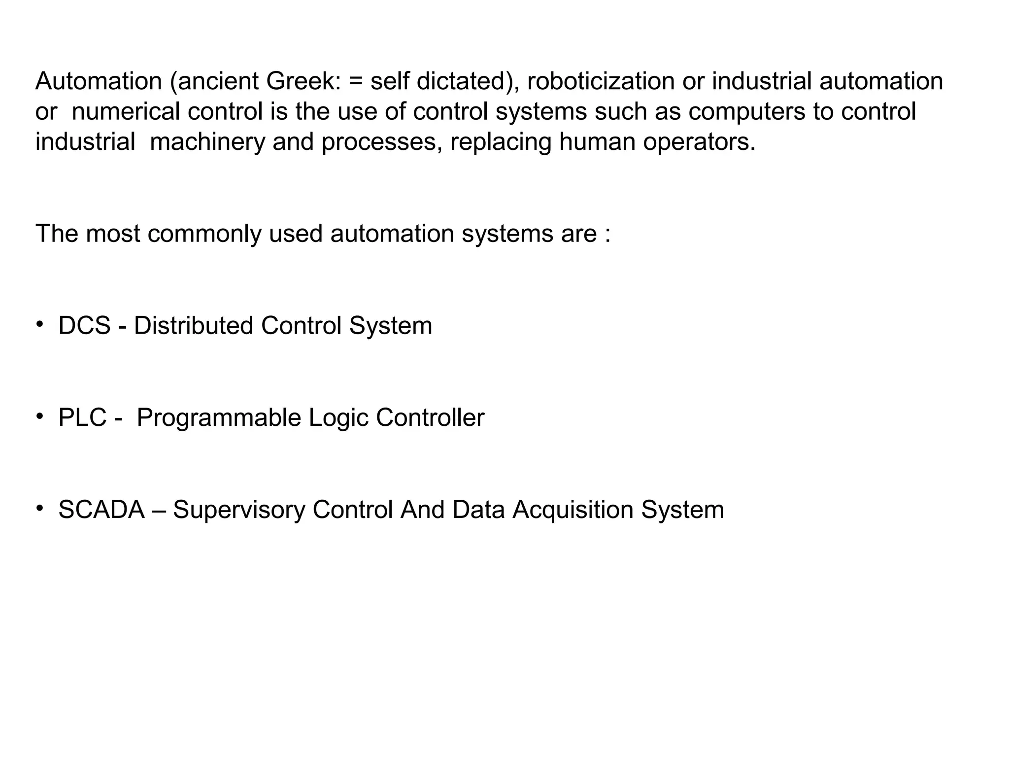 Basics Of Instrumentation | PPS