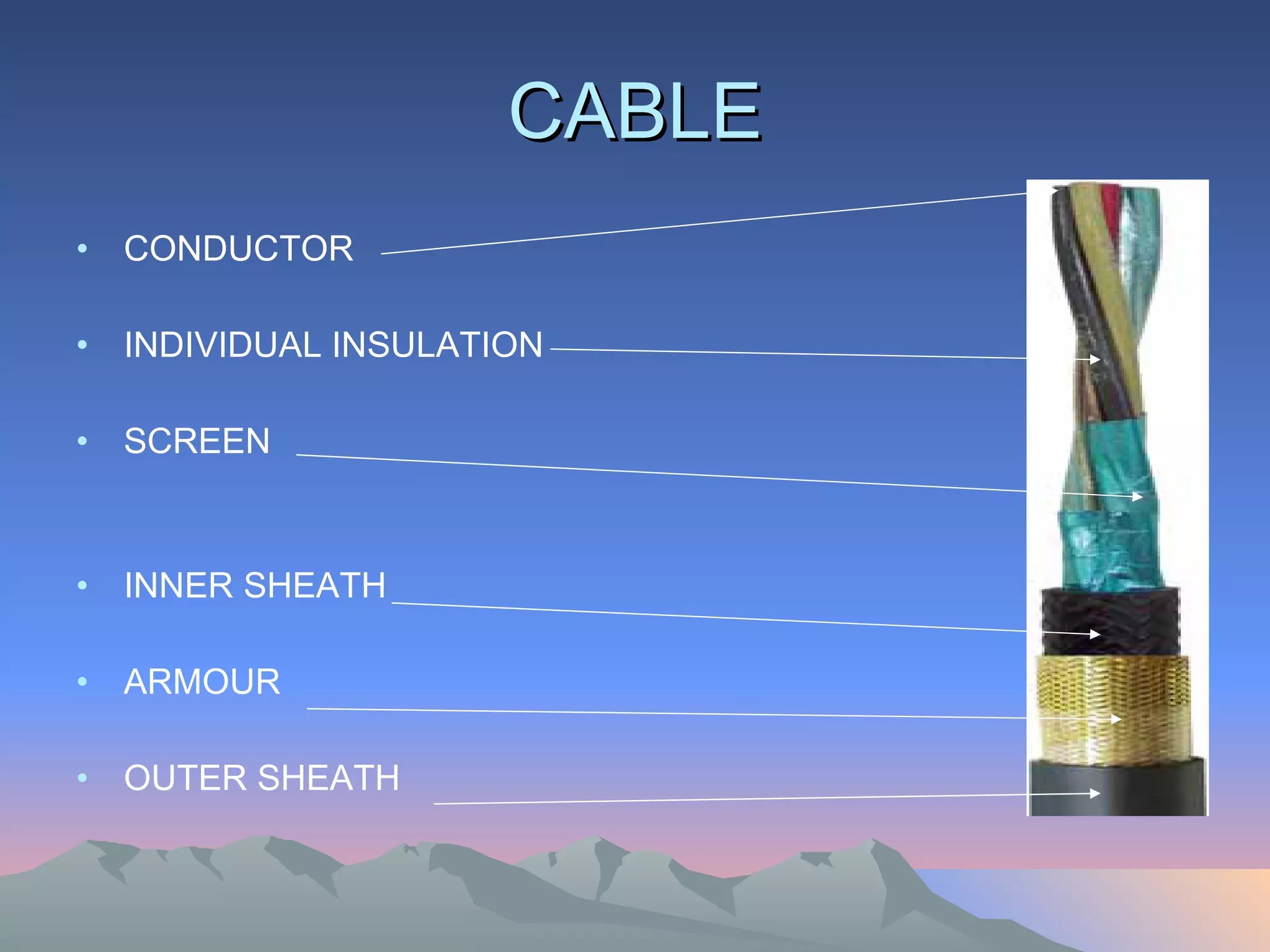 Instrumentation Cable | PPT