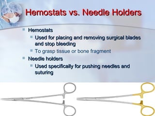 Instrumentation for-basic-oral-surgery | PPT | Dental Health | Diseases ...