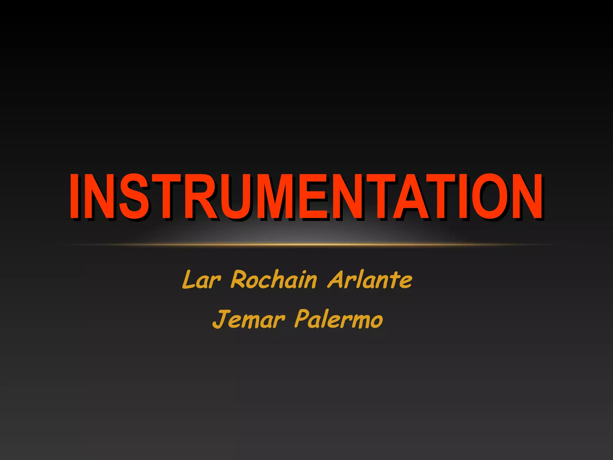 Instrumentation | PPT | Operating Systems | Computer Software and ...