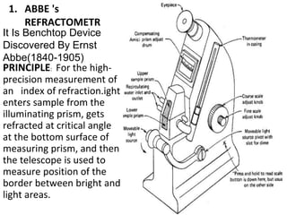 Abbe'S Instrumentation | PPTX