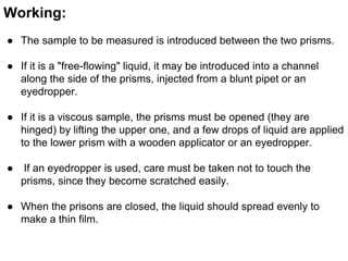 Abbe'S Instrumentation | PPTX