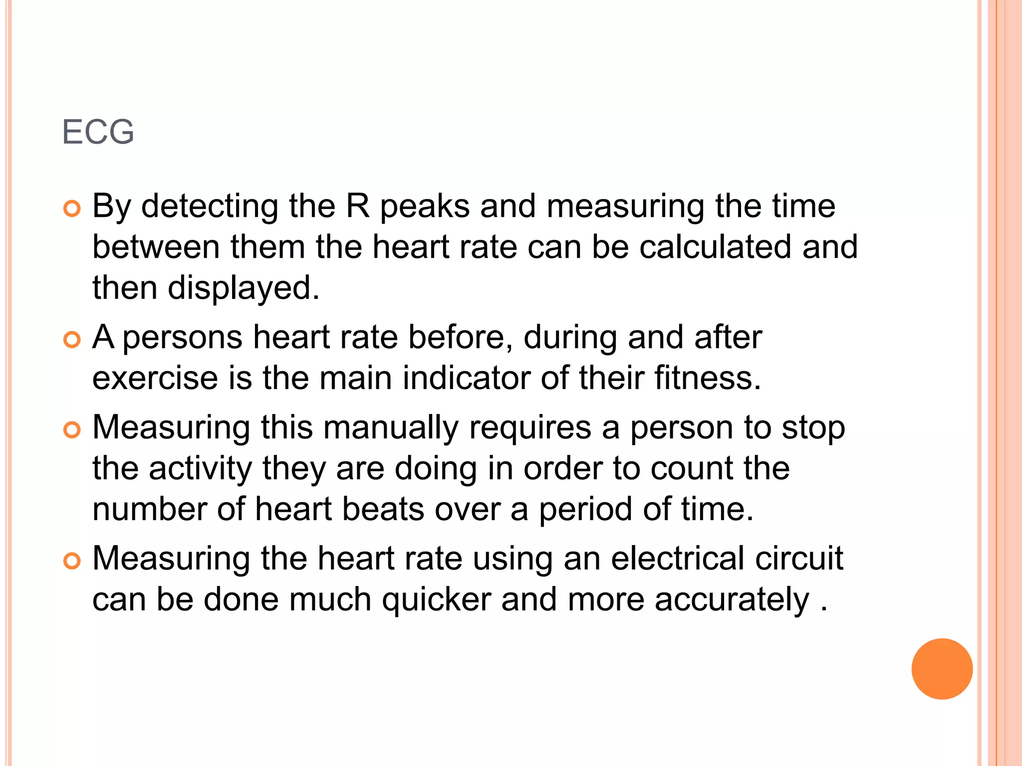 Instrumentation amplifier in ECG | PPTX