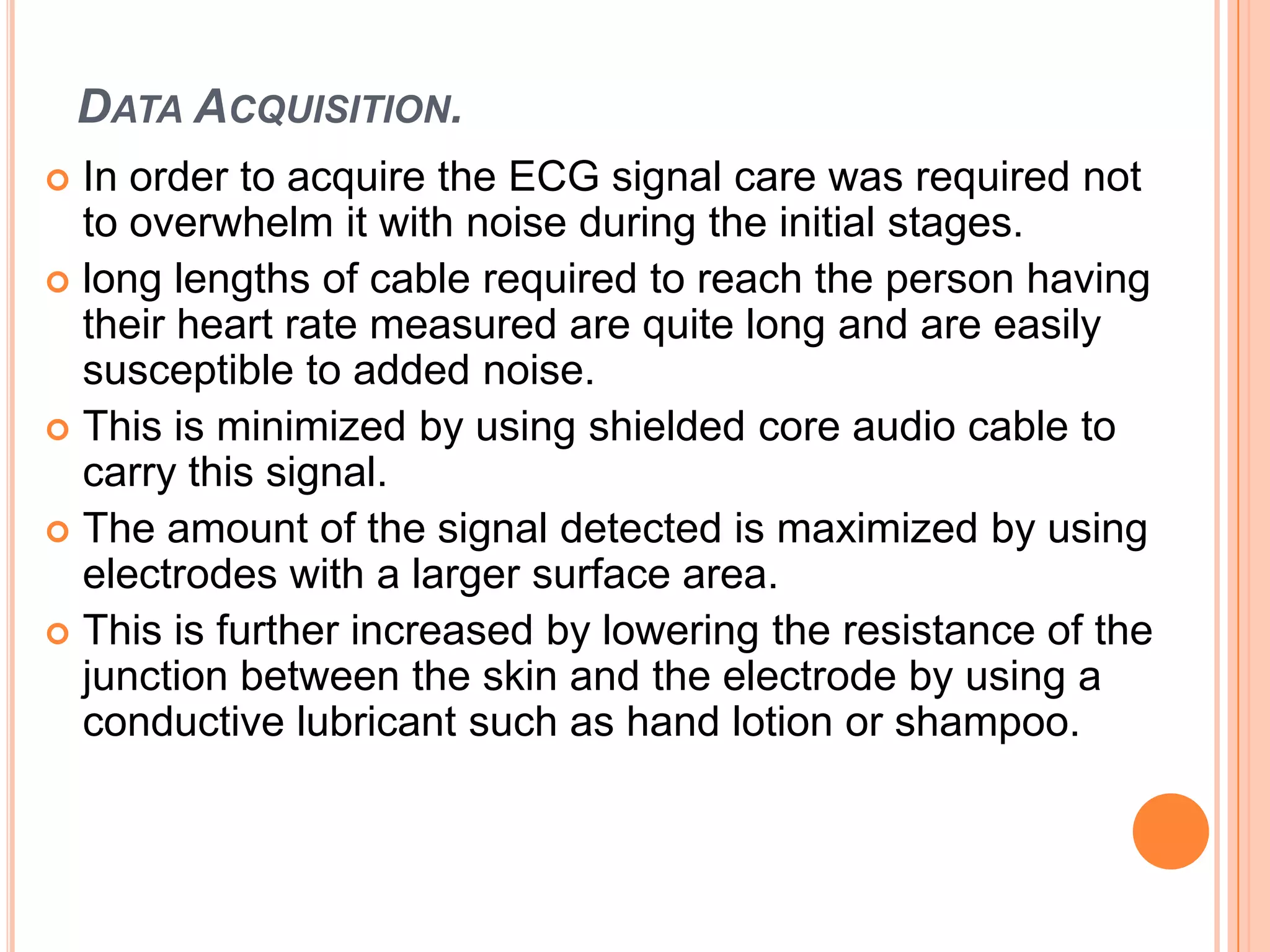 Instrumentation amplifier in ECG | PPTX