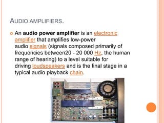 Instrumentation amplifier in ECG | PPTX