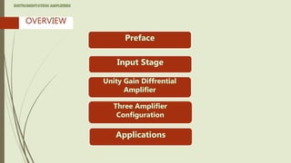 Instrumentation amplifier | PPTX