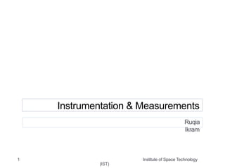 Instrumentation and Measurement-Module 5.pptx