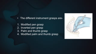 Instrumentation and Oral Prophylaxis | PPTX