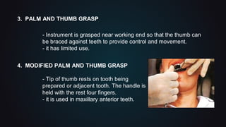 Instrumentation and Oral Prophylaxis | PPTX