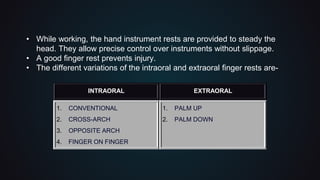 Instrumentation and Oral Prophylaxis | PPTX
