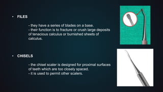 Instrumentation and Oral Prophylaxis | PPTX