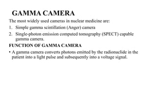 Nuclear Medicine Instrumentation and quality control presentation | PPTX