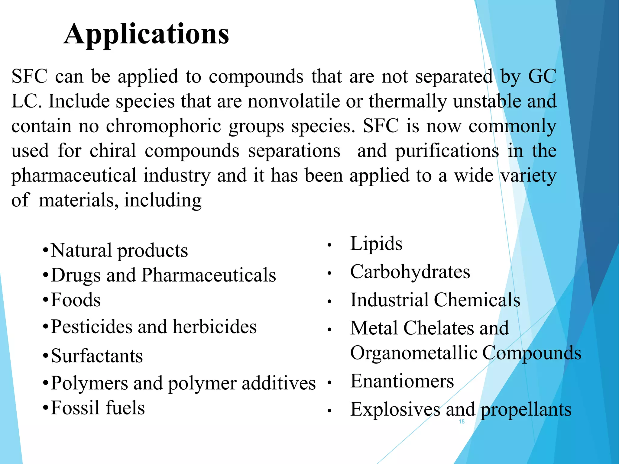 Instrumentation & App of SFC by Laiq | PPTX