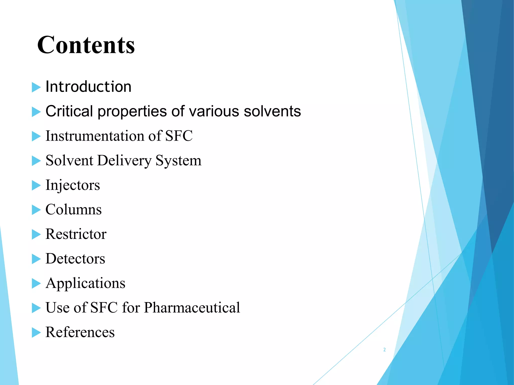 Instrumentation & App of SFC by Laiq | PPTX