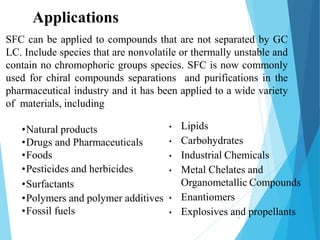 Instrumentation & App of SFC by Laiq | PPTX