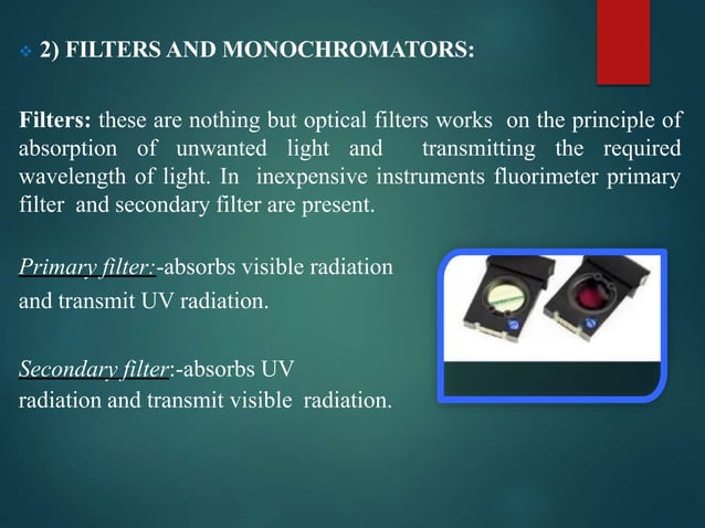 Instrumentation fluorimetry | PPTX | Chemistry | Science