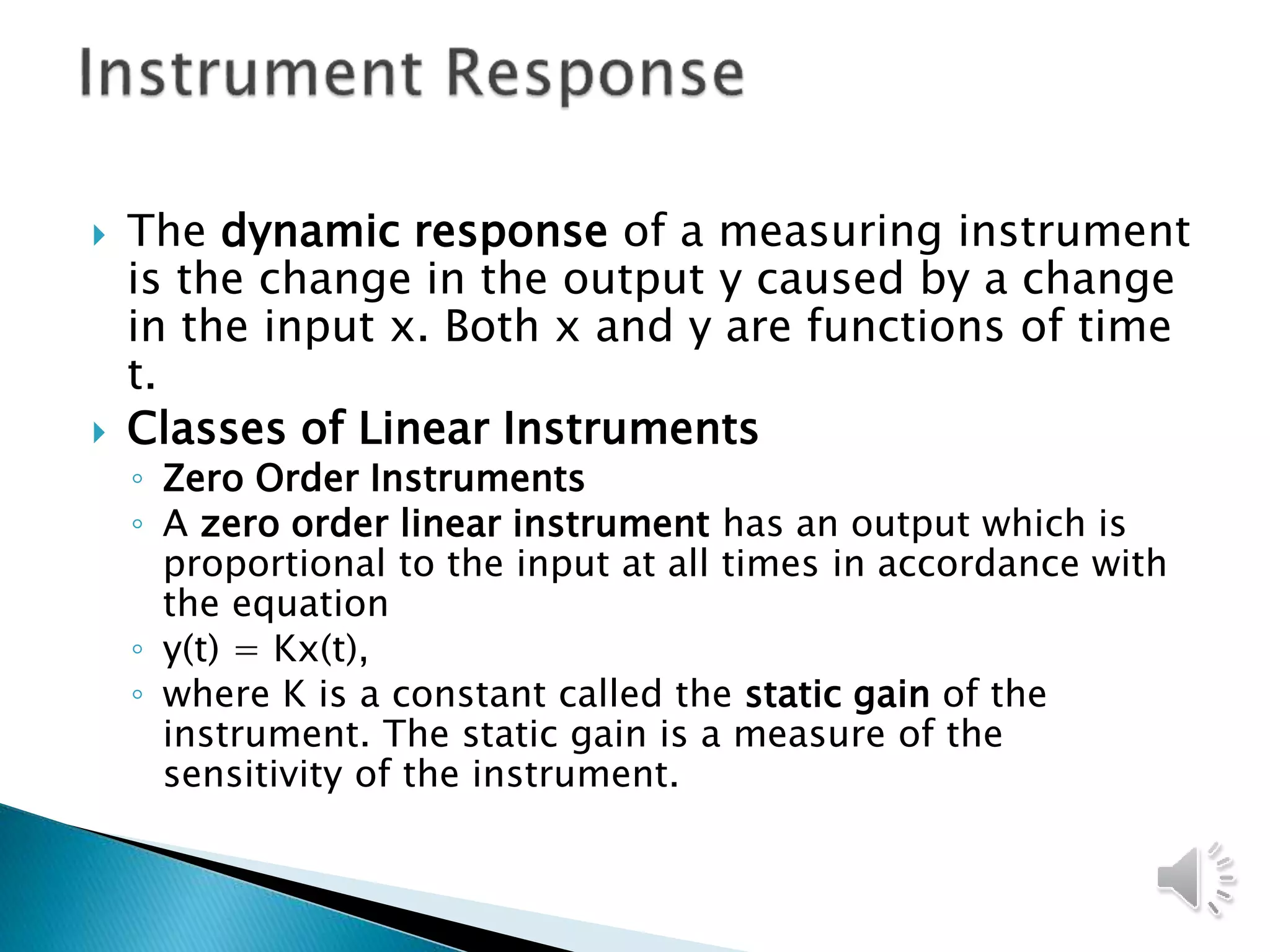 Instrumentation i | PPTX