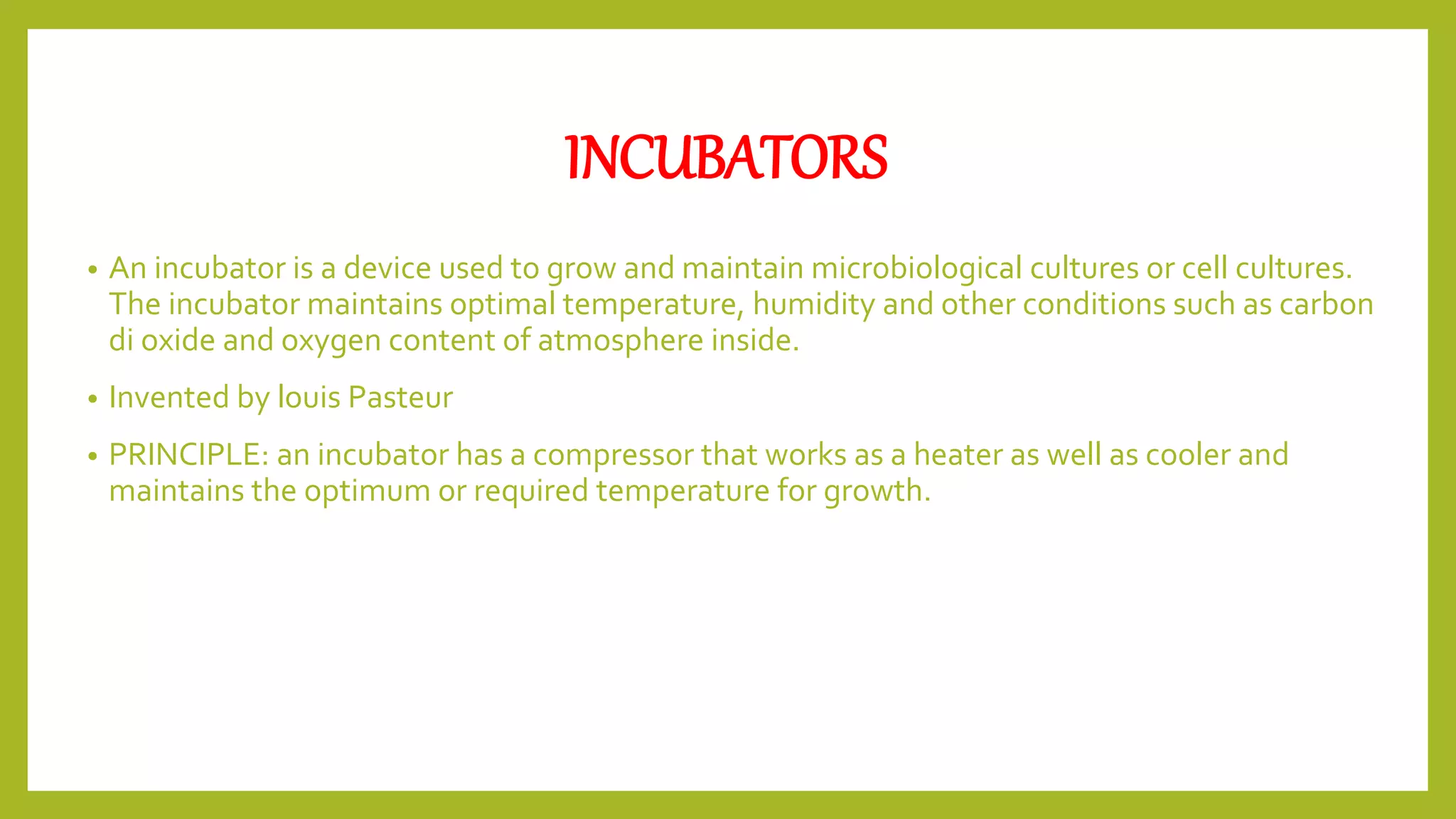 Instrumentation in biotechnology lab | PPTX